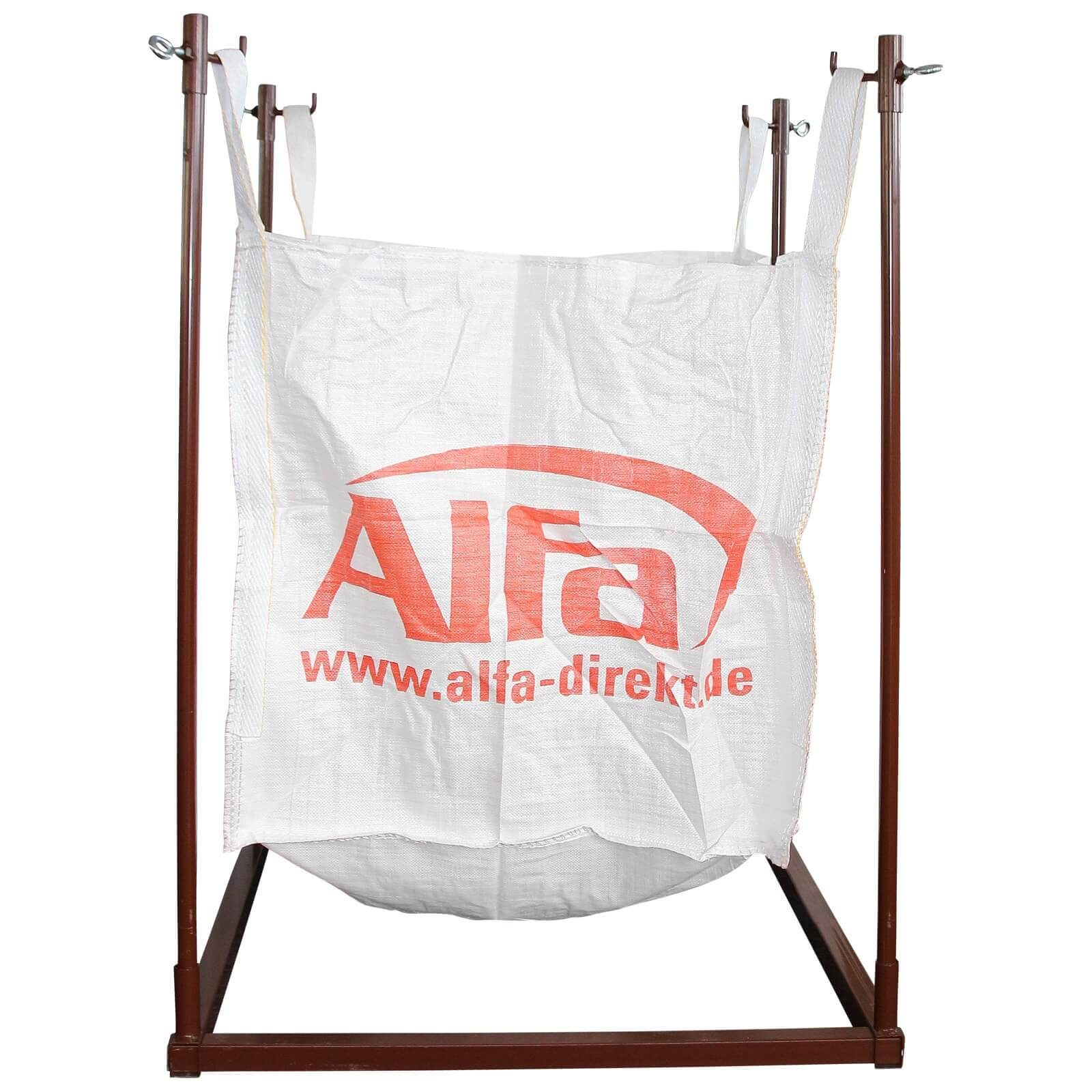 Support de big bag Alfa réglable en hauteur et facile à monter