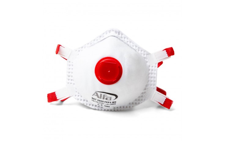 Masque de protection particules fines FFP3 pour une protection maximale