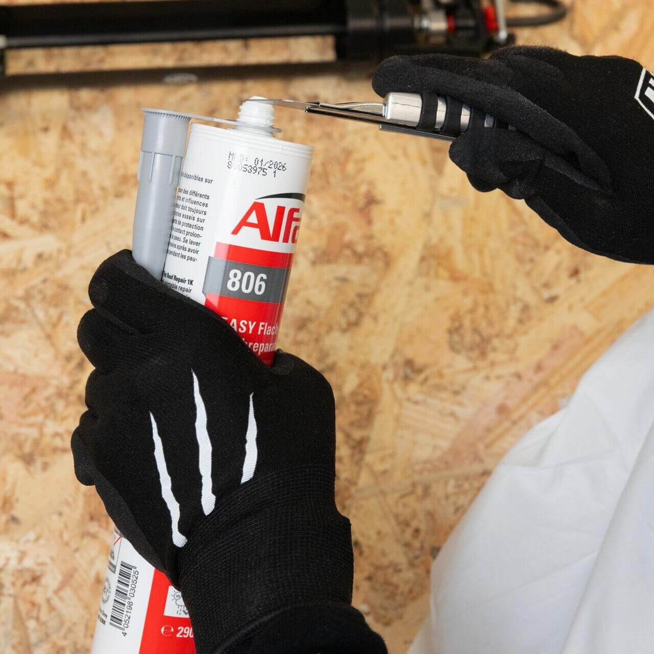 Réparation toit plat mono composant